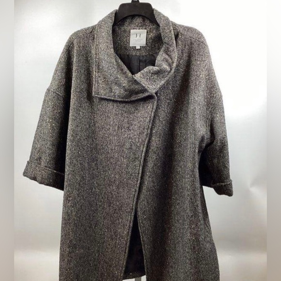 Halston Heritage | Jackets & Coats | Halston Heritage Black And White ...